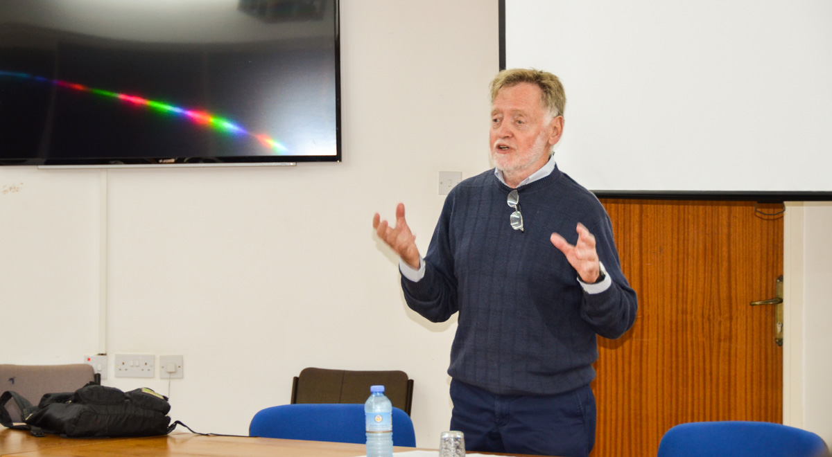 Former Faculty Member Prof. Dr. Steve Bosworth Delivers a Seminar in ...