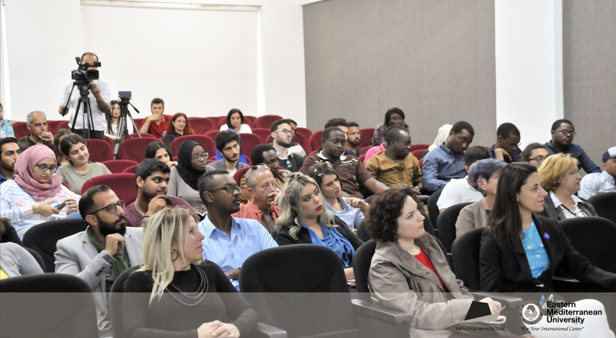 DAÜ Mimarlık Fakültesi Kültürel Miras Günü Etkinliğinde, Ken Marquard'ı ...
