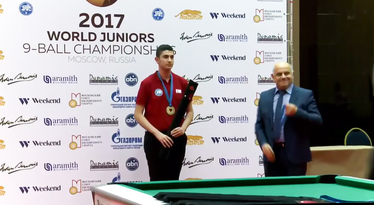 EMU Billiards Team Player Mustafa Alnar Comes 3rd at World ...