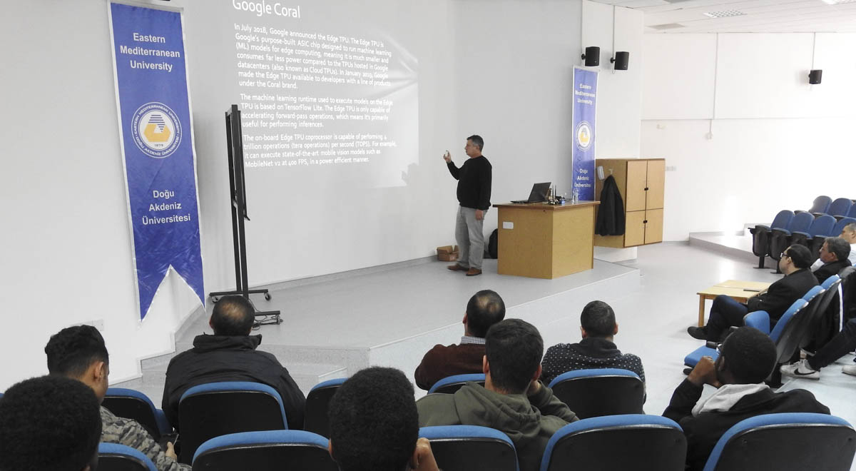 Owner of Cyprus Robotics Tezel Çelebi Gave a Conference in EMU | News ...