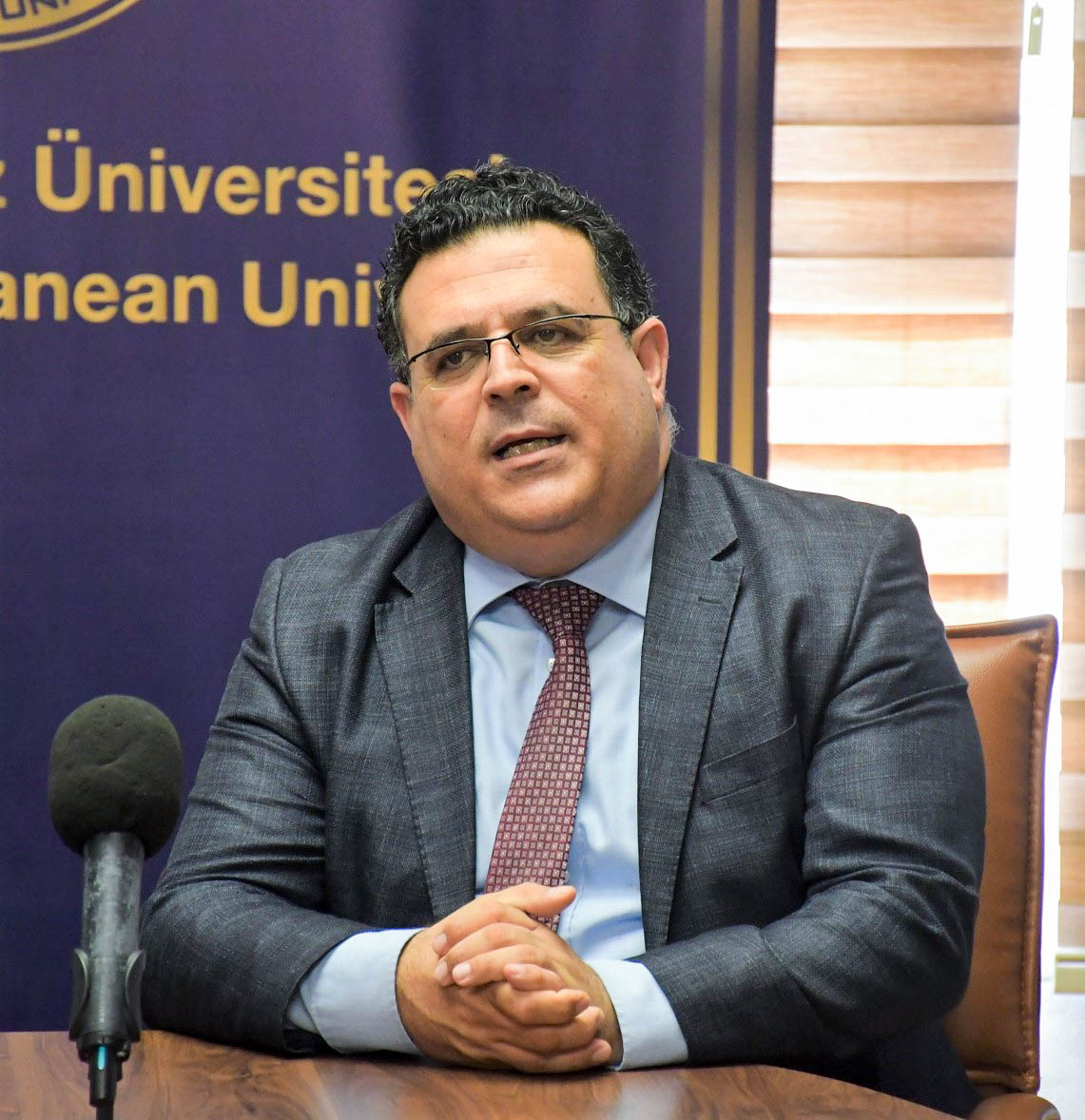 KKTC Bayındırlık ve Ulaştırma Bakanı Prof. Dr. Erhan Arıklı DAÜ’yü ...