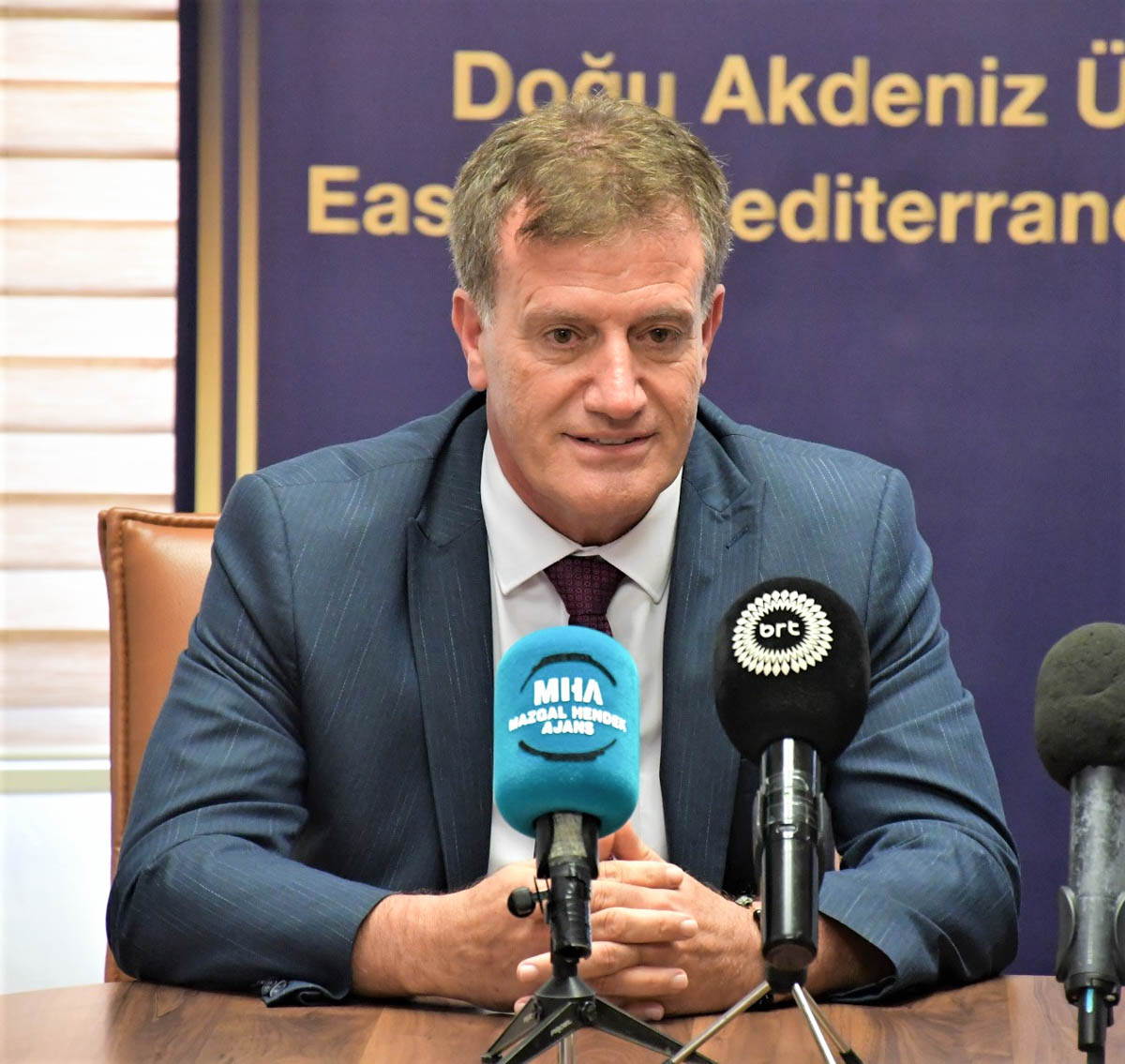 TRNC Minister of Public Works and Transportation Prof. Dr. Erkan Arıklı ...