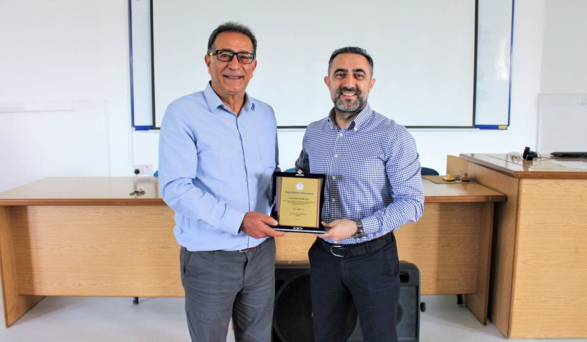 EMU Graduate and Valfsan Factory Director Erkan Korkmaz Gave a Seminar ...