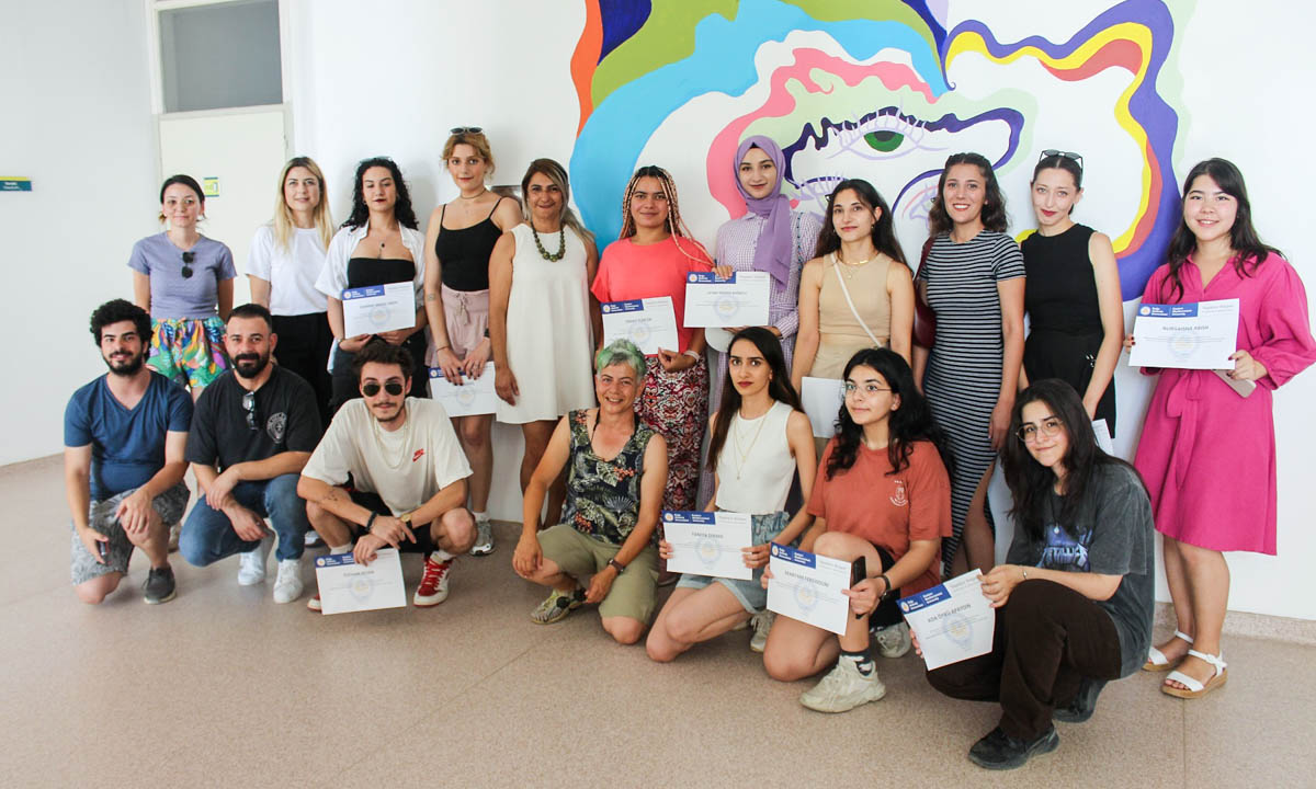 EMU Students Color Up the Corridors of Lecture Halls with Mural Art ...