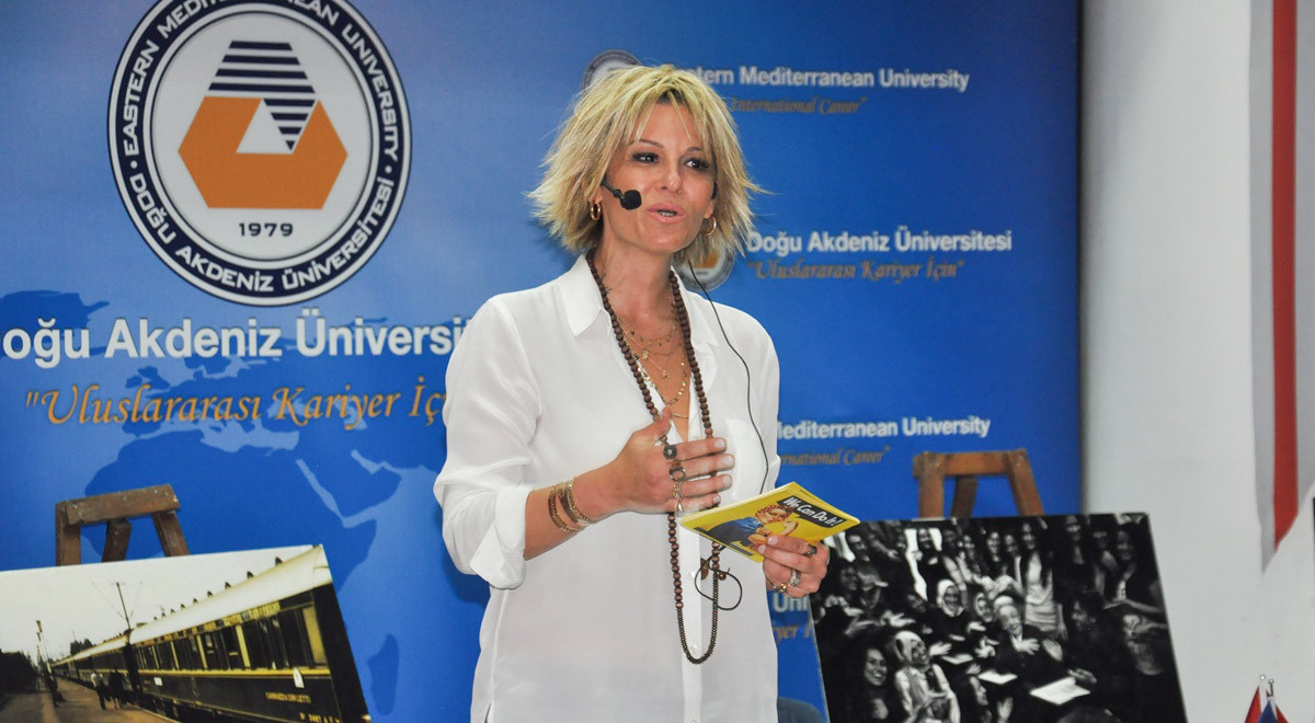EMU Hosted Famous Columnist Ayşe Arman | News | Eastern Mediterranean ...