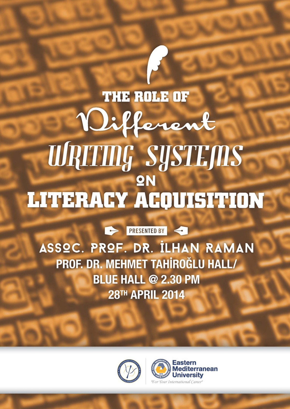 The Role of Different Writing Systems on Literacy Acquistion | Events ...