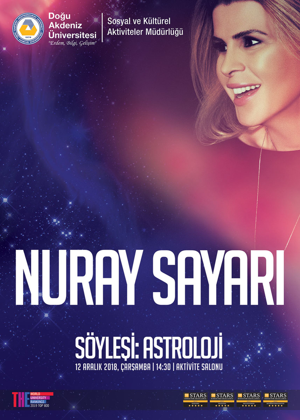 Talk with Nuray Sayarı | Events | Eastern Mediterranean University Cyprus