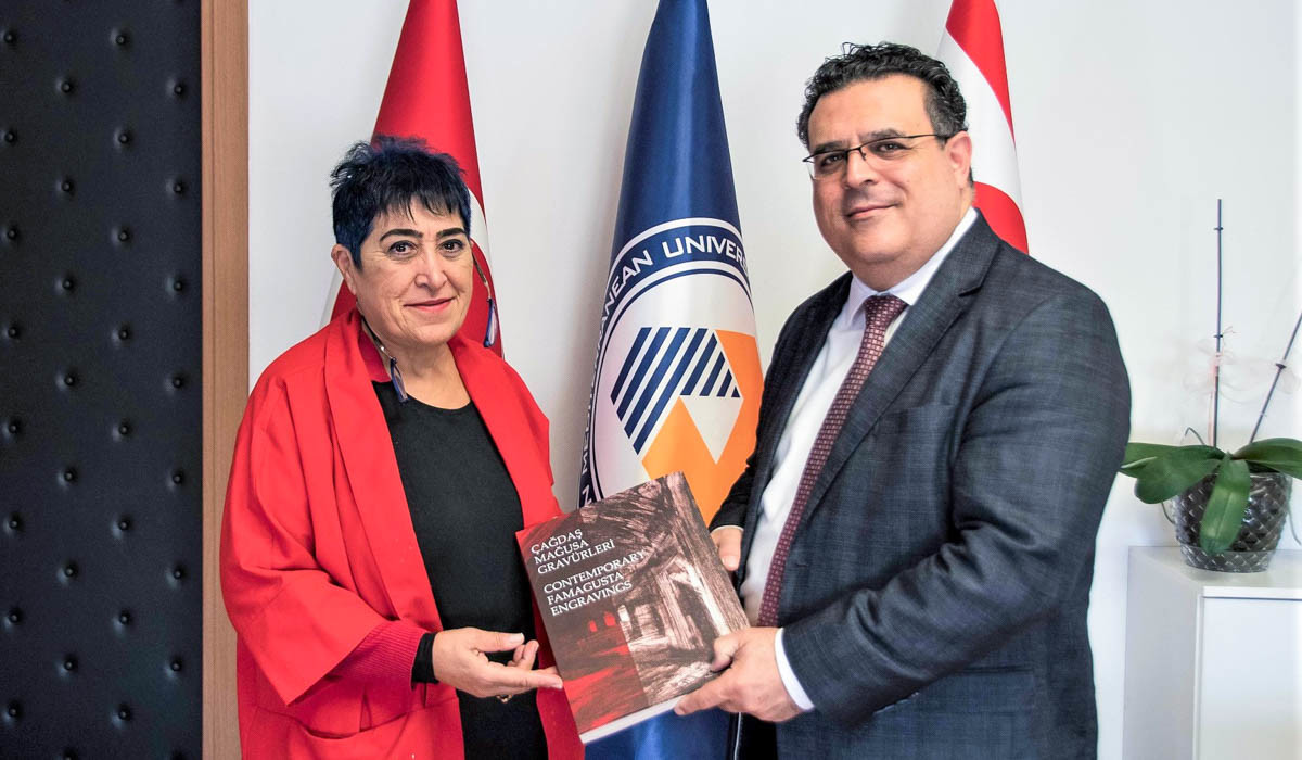 New Book of EMU Press “Modern Famagusta Engravings” Presented to EMU ...