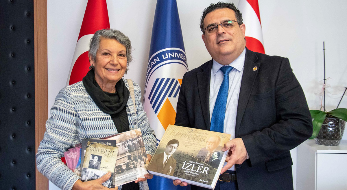 Author Sevil Emirzade Visits EMU Rector Prof. Dr. Aykut Hocanın | News ...
