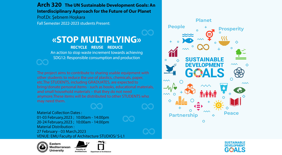 Project Supporting The UN Sustainable Development Goals From EMU ...