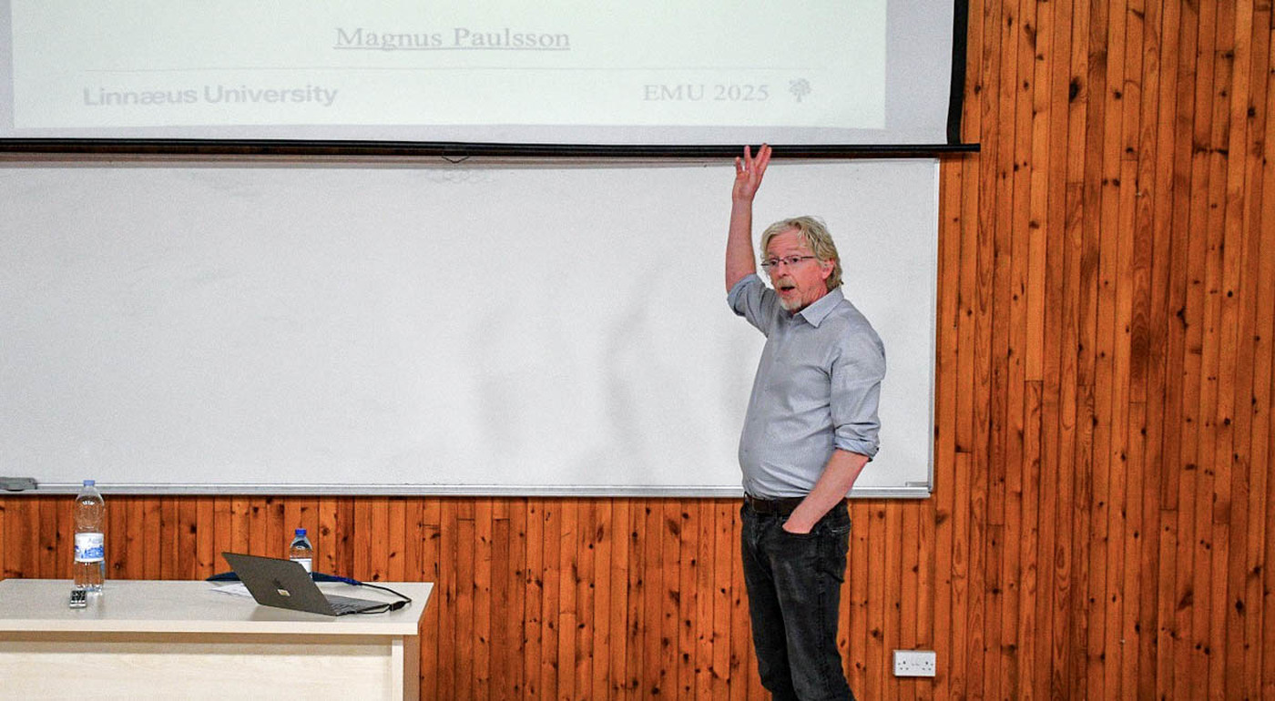 Renowned Swedish Physicist Assoc. Prof. Dr. Mahnus Paulsson Gives a ...