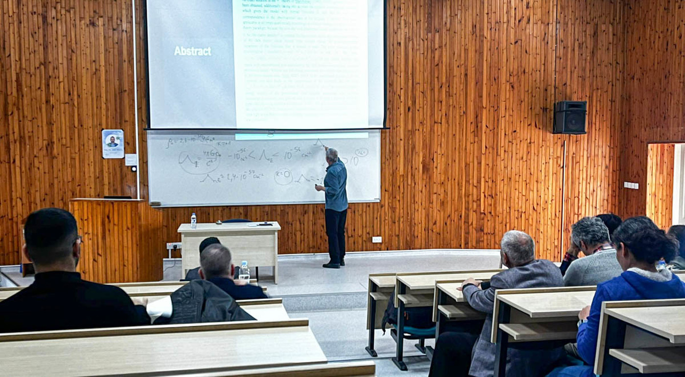 Russian Physicist Prof. Dr. Sergey G. Chefranov Gives “New Perspectives ...