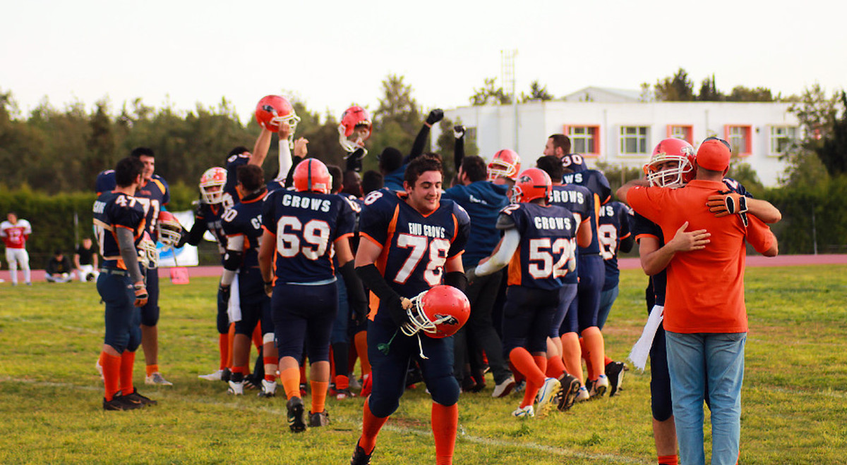 EMU American Football Club Wins Again | Events | Eastern Mediterranean ...